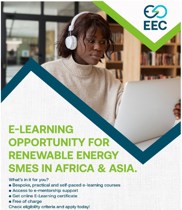 Revolutionizing skills development of renewable energy entrepreneurs with E-Learning – EEC