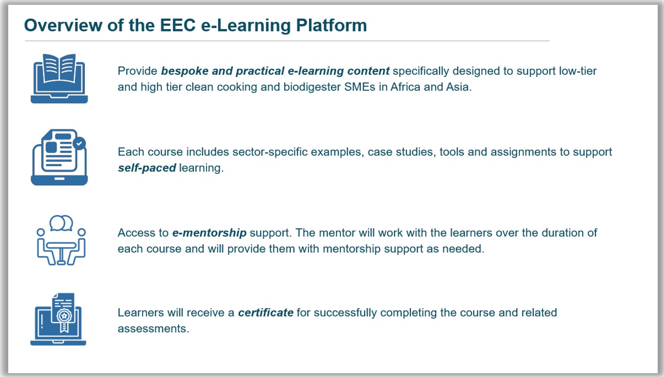 Revolutionizing skills development of renewable energy entrepreneurs with E-Learning – EEC